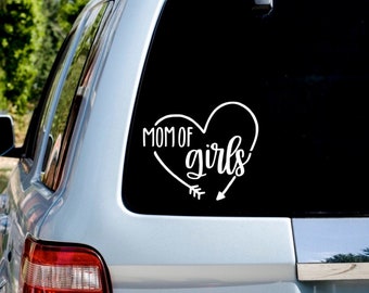 Girl decal | Etsy