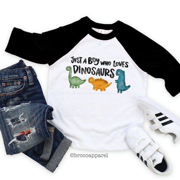 Dinosaur Shirts for Little Boys - Etsy