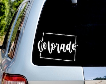 Colorado sticker | Etsy