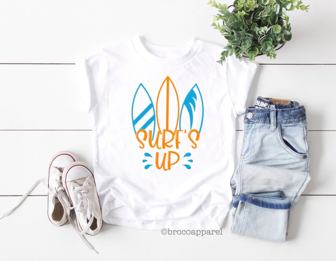 Surf's up Shirt, Boys Surf Shirt, Boys Beach Shirt, Boys Summer Shirt ...