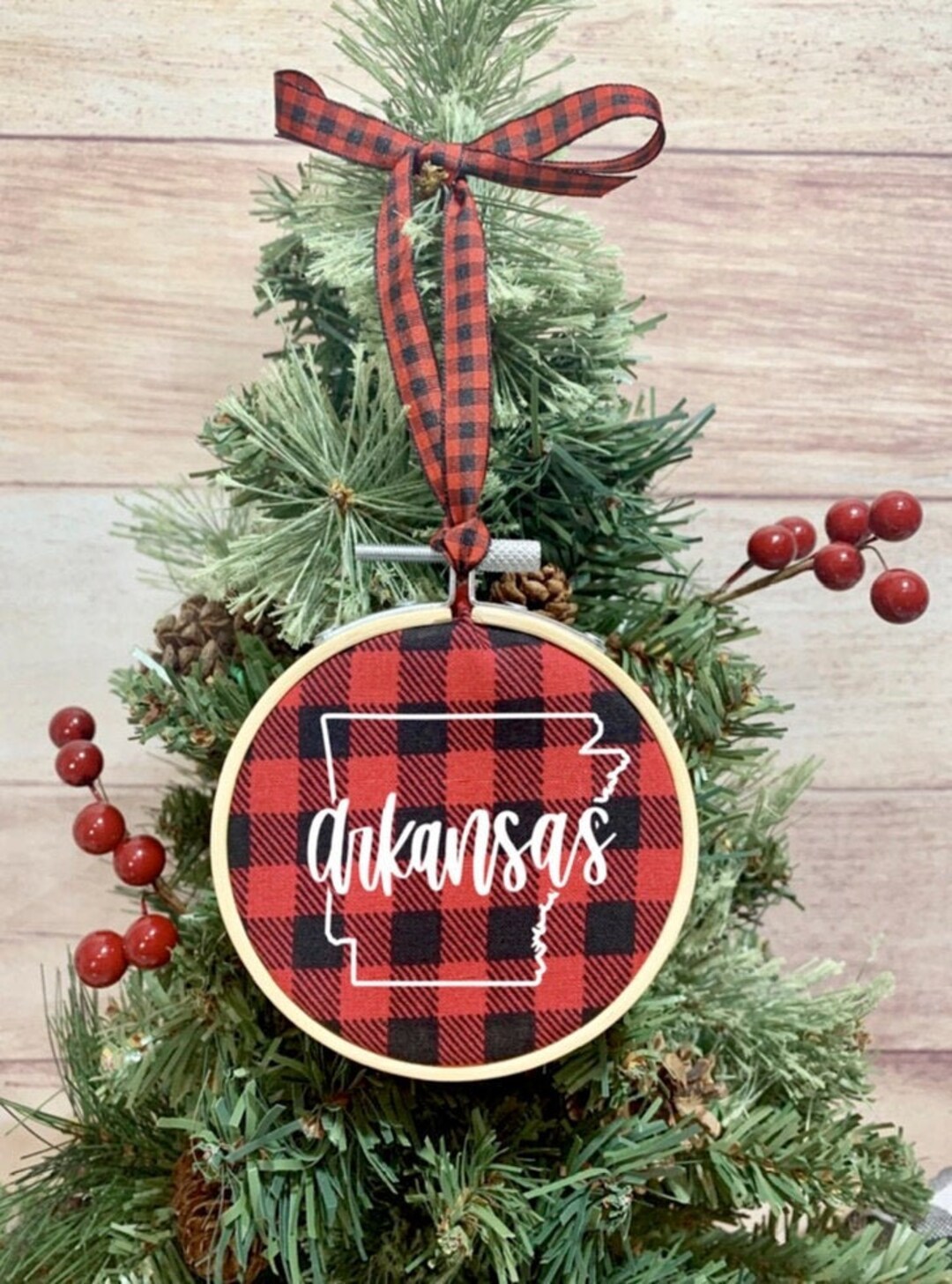 Arkansas Ornament, Arkansas Christmas, Best Friend Ornament, Arkansas ...