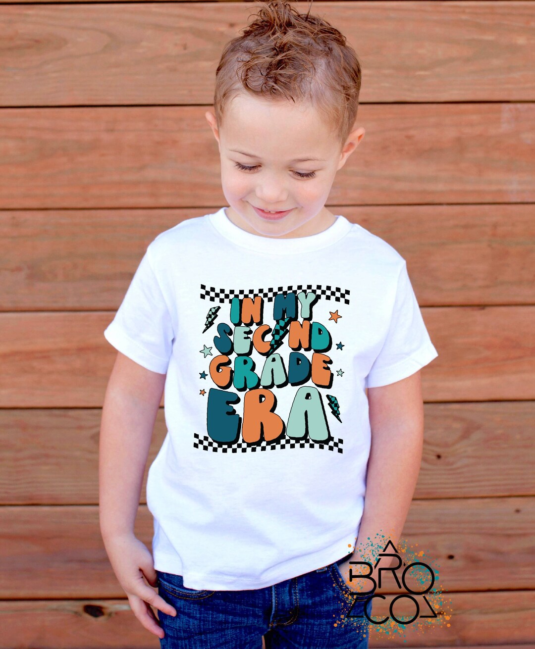 In My Second Grade Era - Boys 2nd Grade Shirt - Back to School Shirt ...