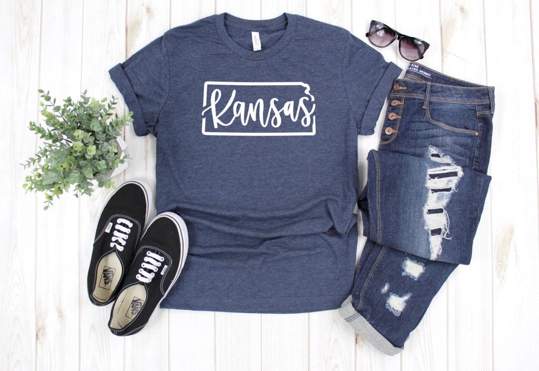 Kansas Shirt, Kansas Tshirt, Kansas Tank, Kansas State Shirt, Kansas ...