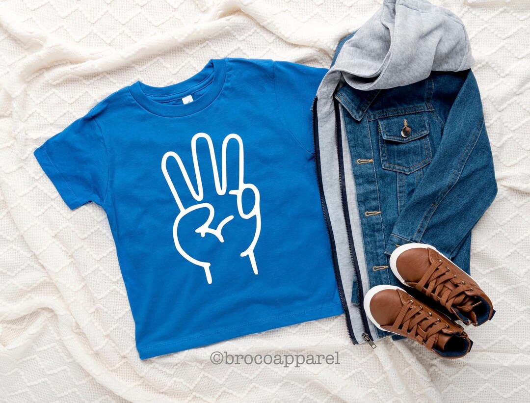 3rd Birthday Shirt, Three Shirt, Boys 3rd Birthday, Birthday Boy Shirt ...