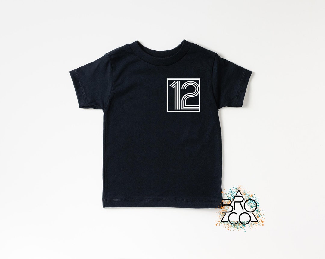 12th Birthday Shirt | Birthday Shirt Boy | 12 Birthday Shirt | Boys ...