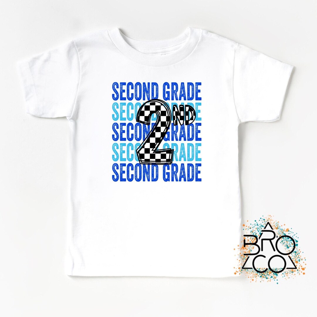 2nd Grade Shirt | Boys School Shirt | 2nd Grade Boy | Last Day of ...