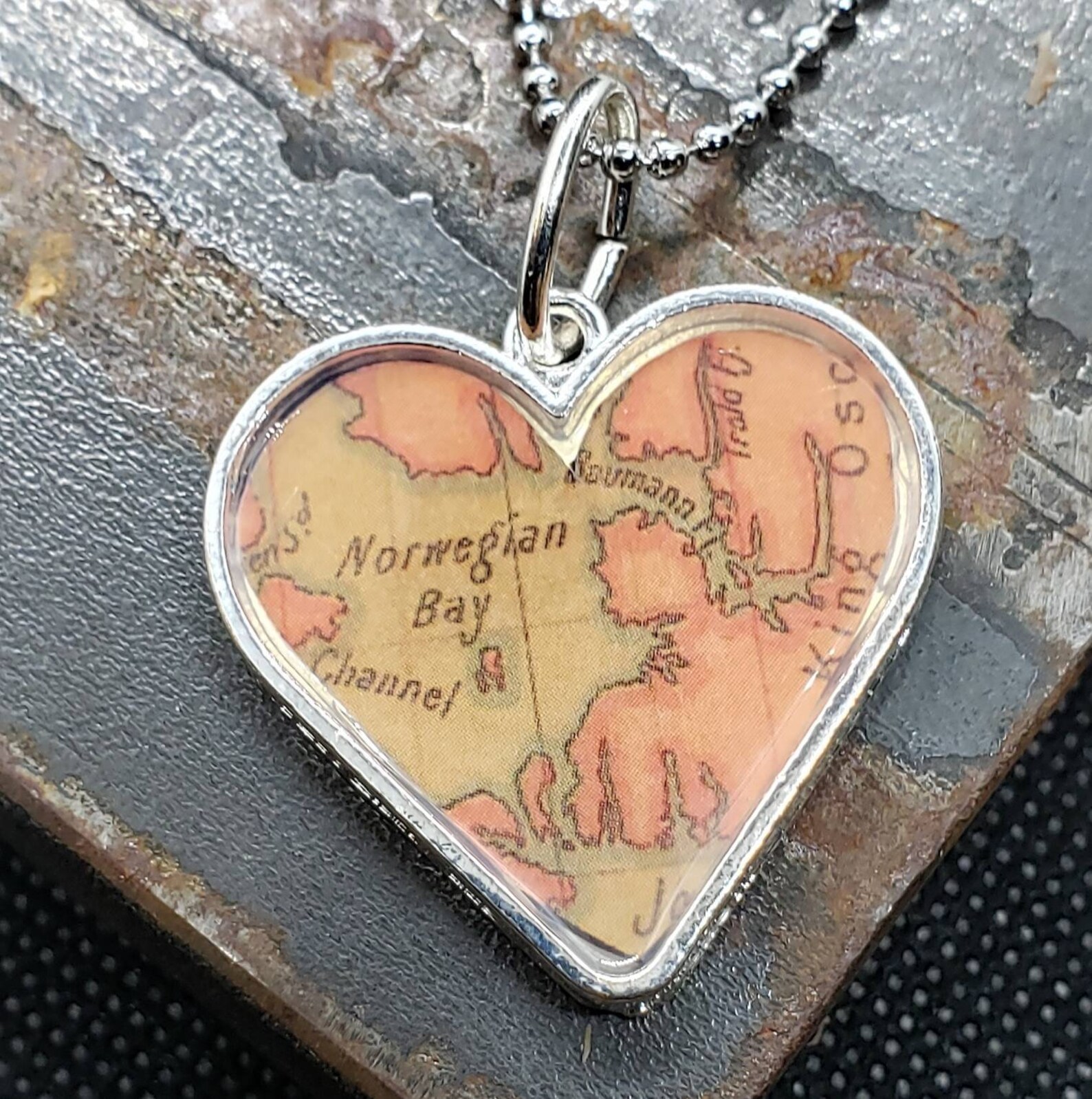 NORWAY Necklace, Norway Jewelry, Map Necklace, Geography Gift, Travel ...