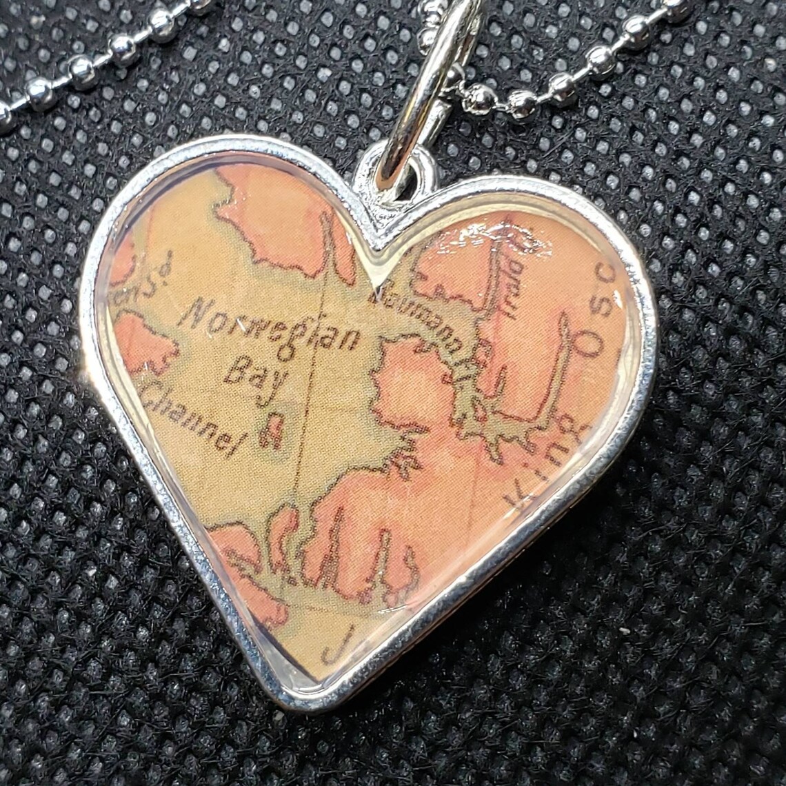 NORWAY Necklace, Norway Jewelry, Map Necklace, Geography Gift, Travel ...