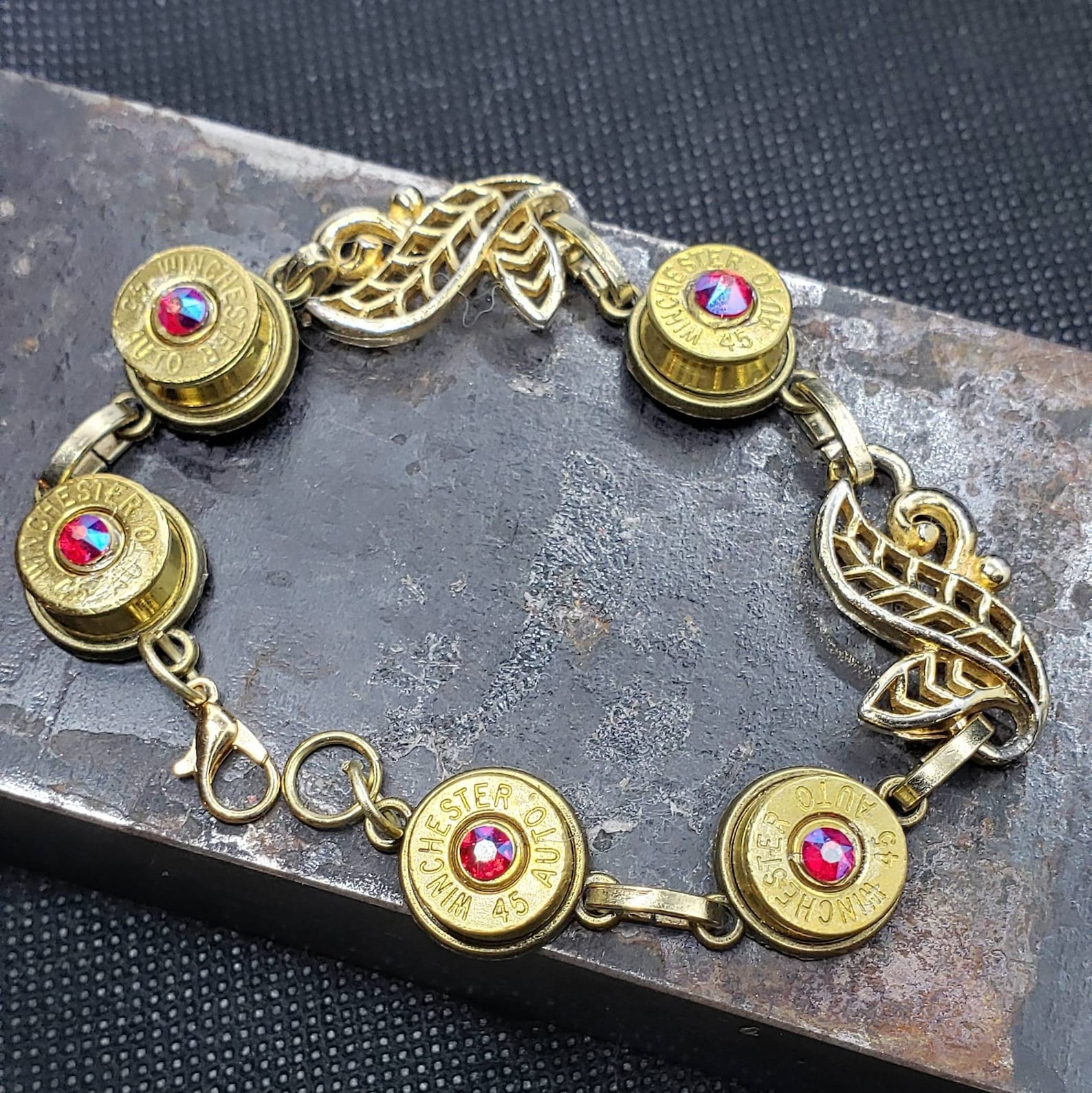 Bullet Bracelet, Bullet Jewelry, Upcycled Vintage Bracelet, Unique ...