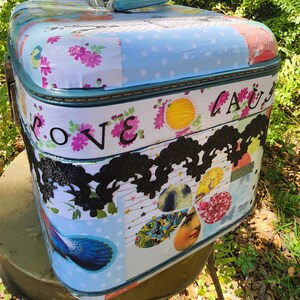 Upcycled Vintage Train Case - Etsy
