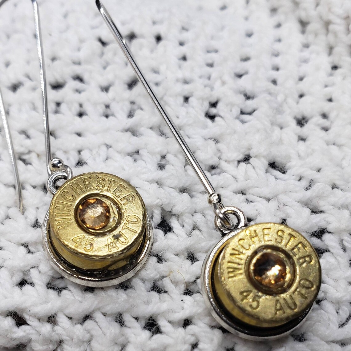 Bullet Earrings Bullet Jewelry Upcycled Jewelry Shooters - Etsy