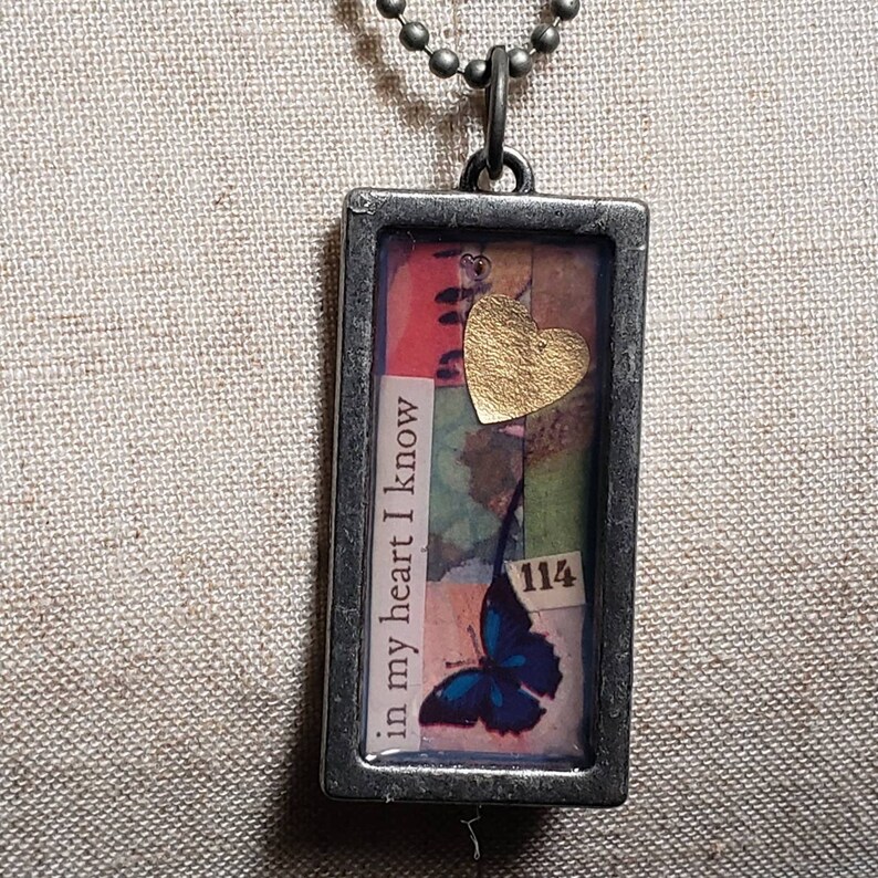 Inspiration Necklace, Inspiration Jewelry, OOAK Jewelry, Women's Gift ...