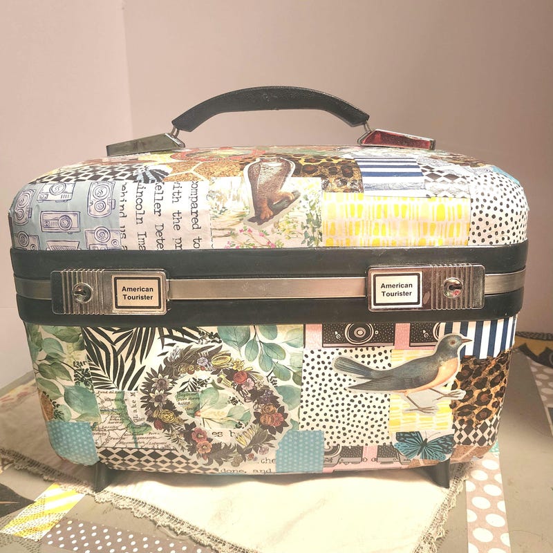 Upcycle Suitcase - Etsy