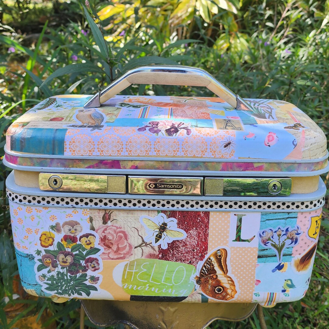 Vintage Train Case - Etsy