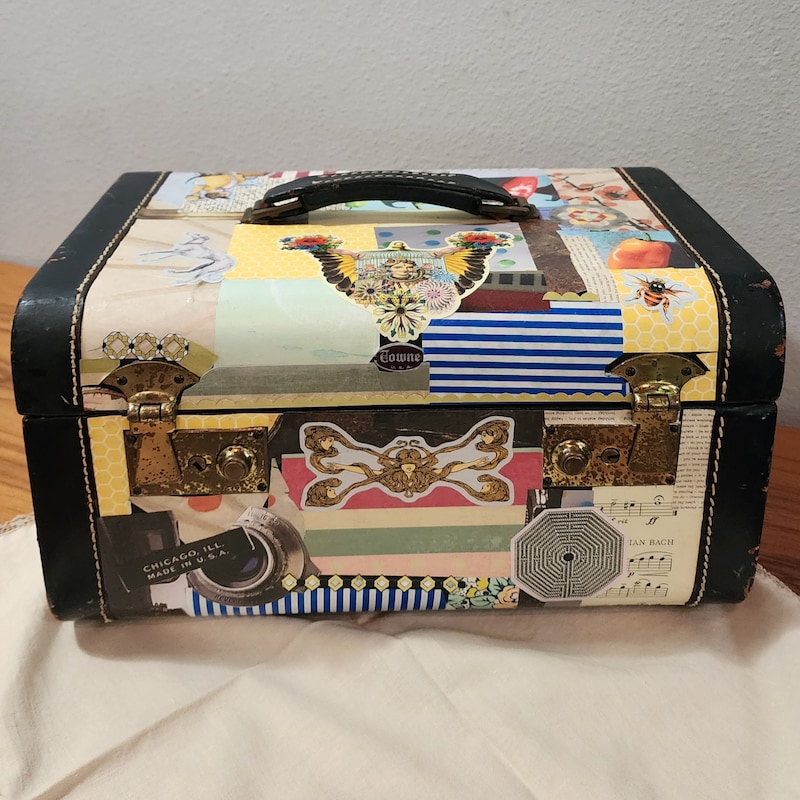 Vintage Train Case - Etsy