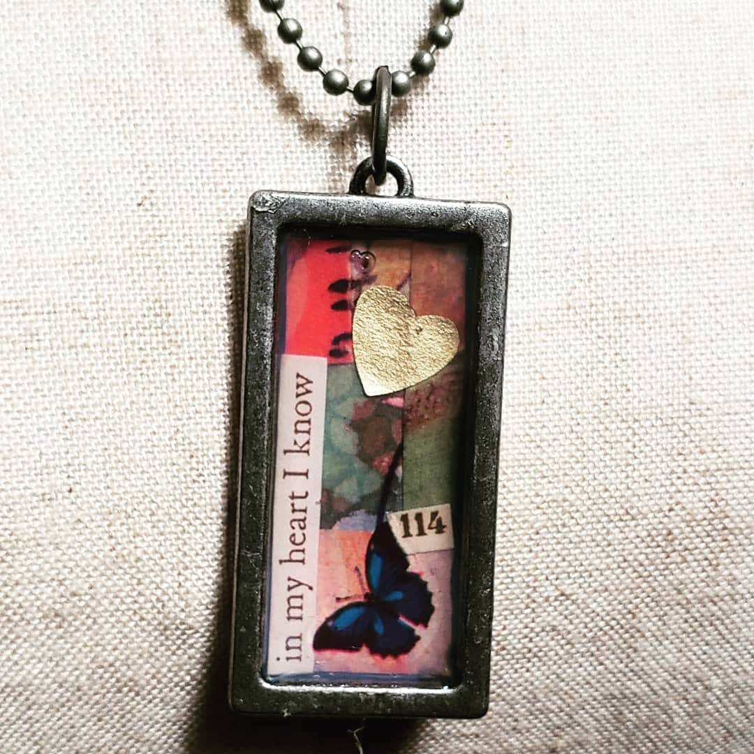 Inspiration Necklace, Inspiration Jewelry, OOAK Jewelry, Women's Gift ...