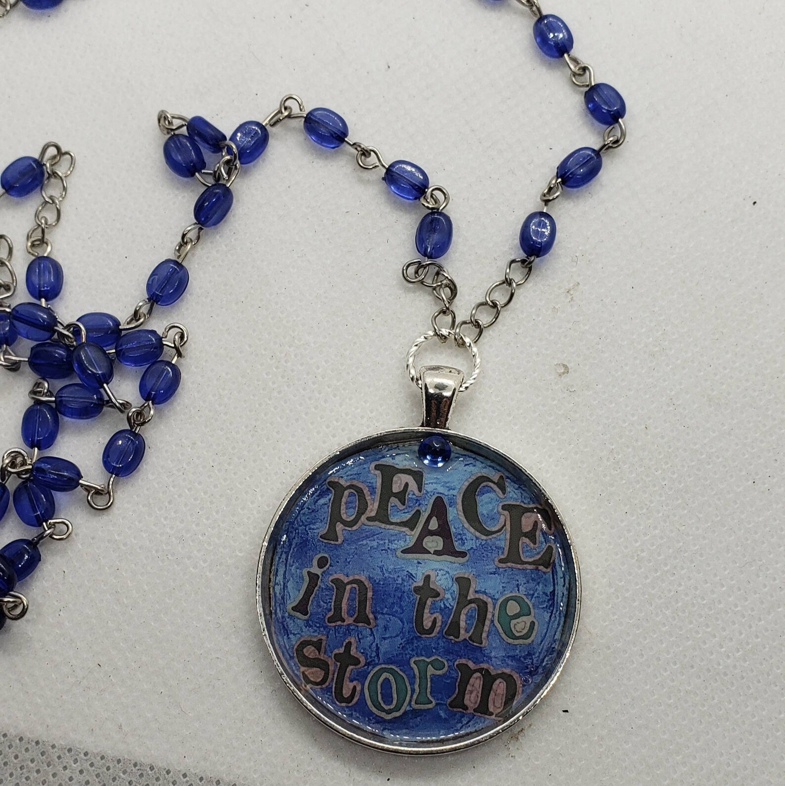 Inspiration Necklace Encouragement Necklace Peace Necklace - Etsy