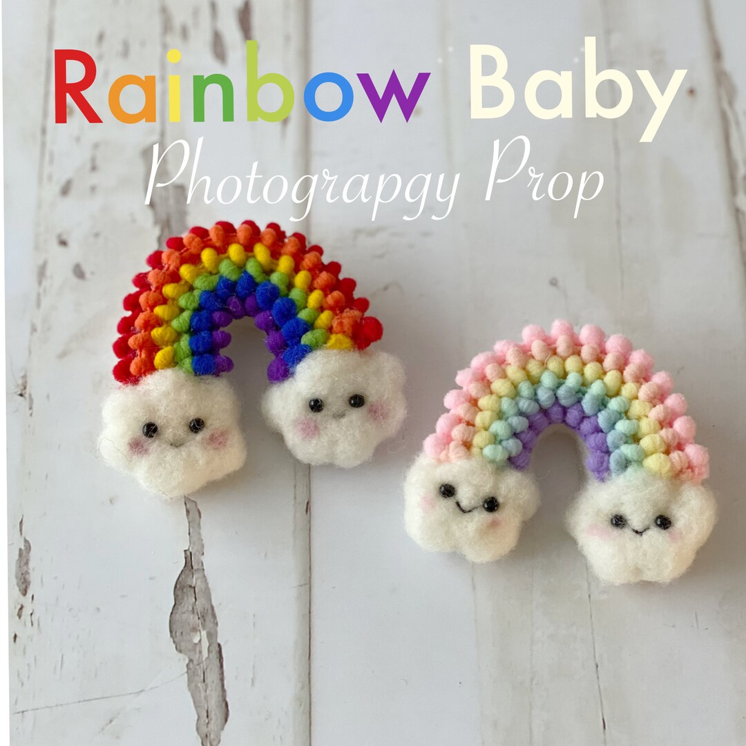 Rainbow Baby Photography Prop: Soft Pastel Cloud (3") - Etsy