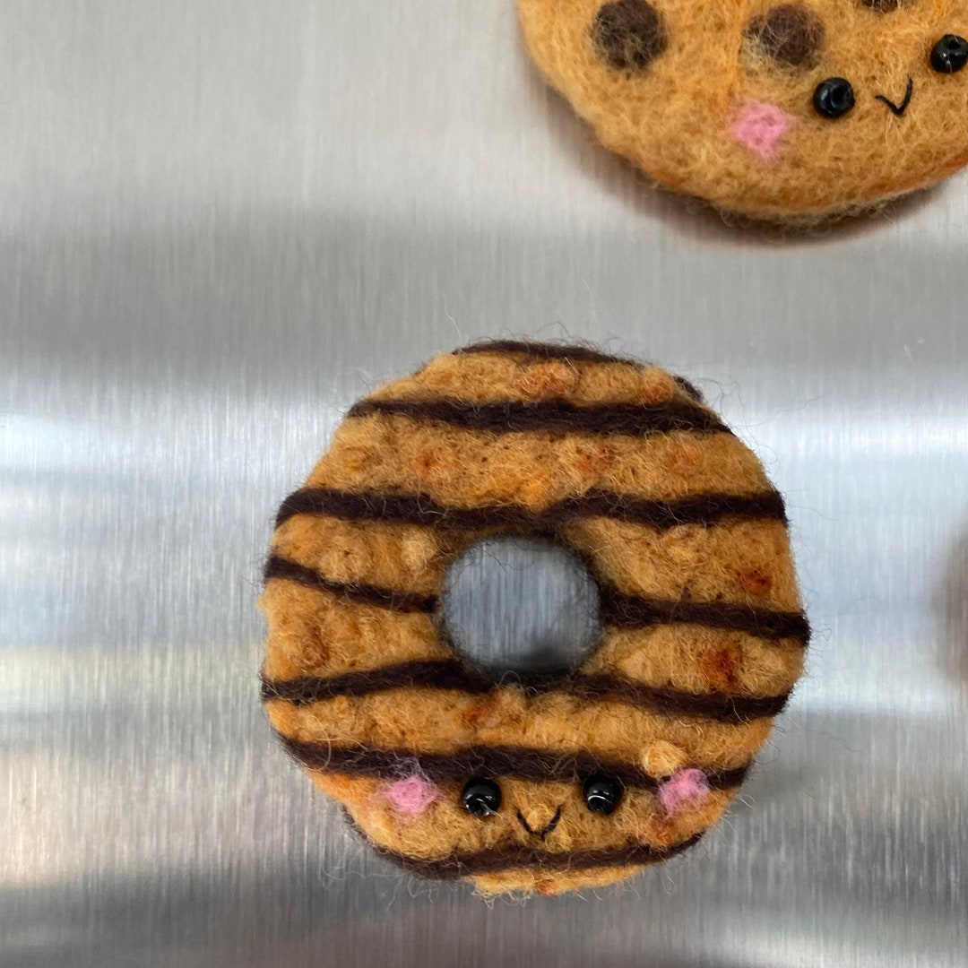 Girl Scout Samoa Cookie Fridge Magnet | Kitchen Magnet | Felt Cookie ...