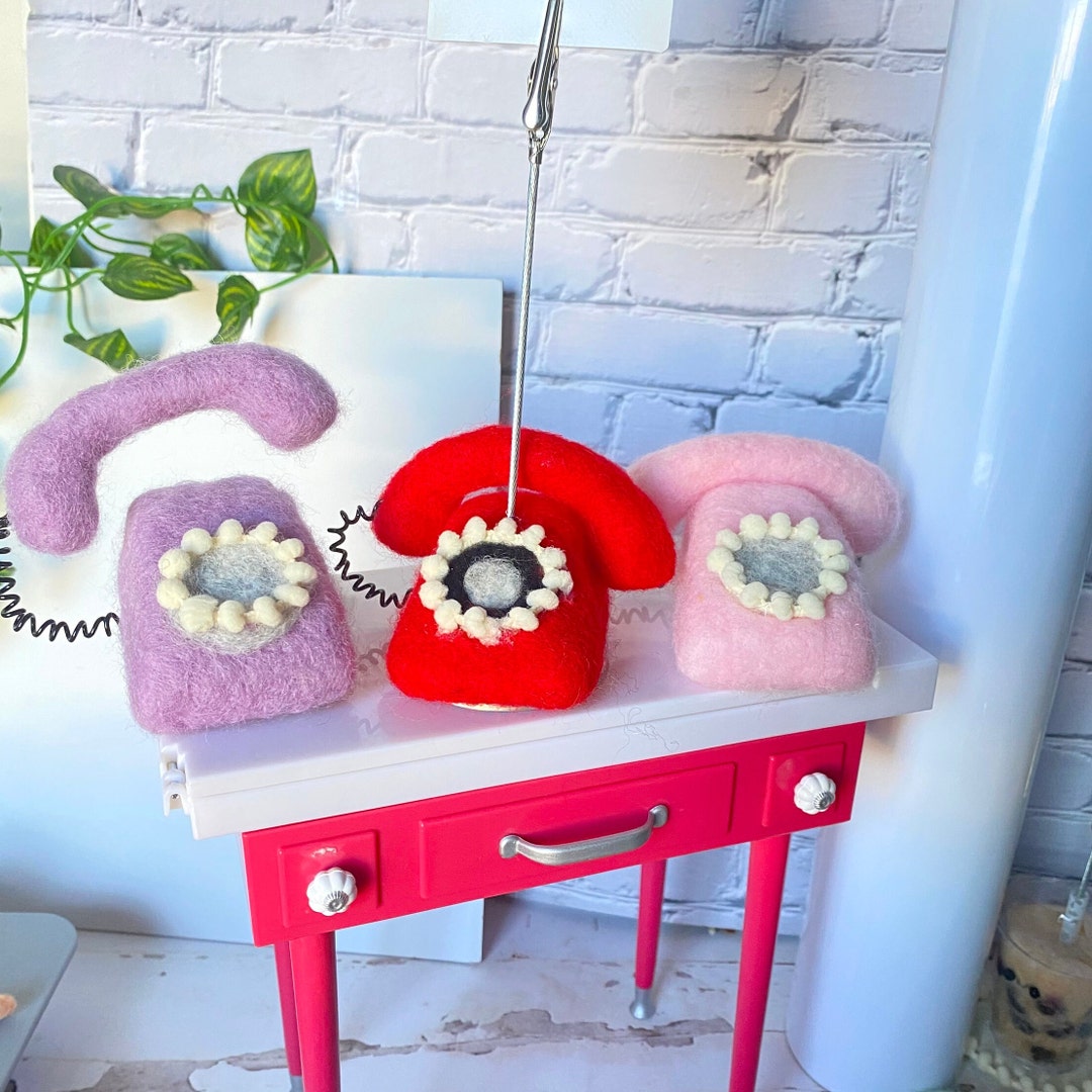 Cute Mini 2.5” Vintage Telephone Photo Stand | Retro Photo Stand ...
