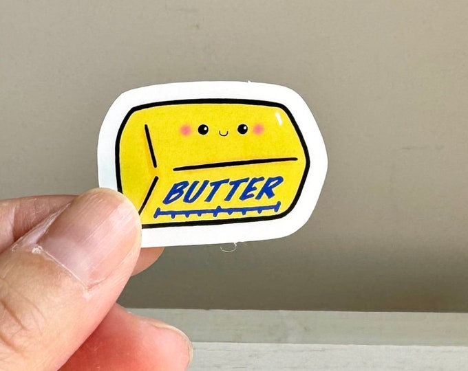 BTS Butter Waterproof Stickers | Butter Logo Sticker | Smooth Like ...