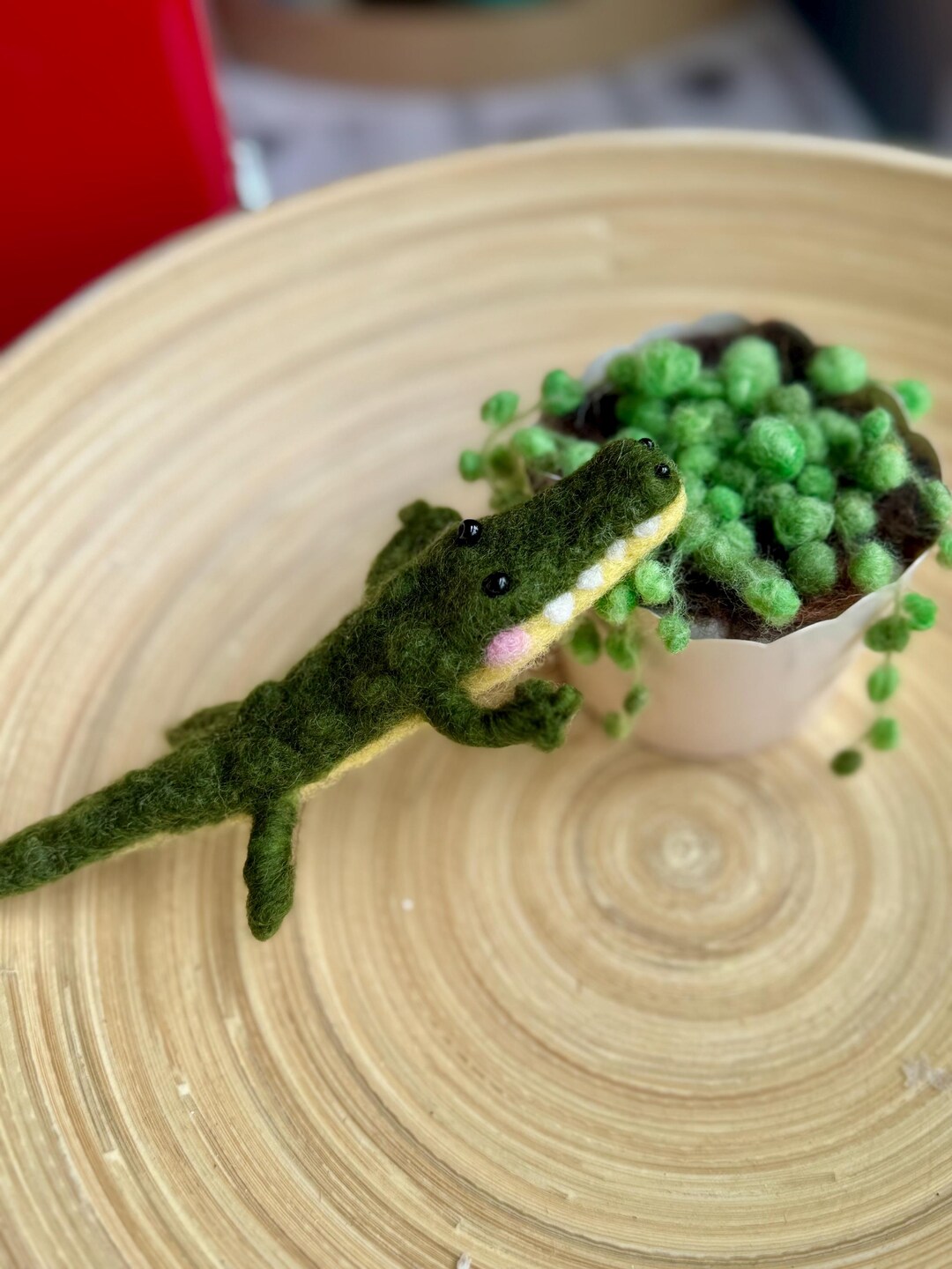 Gator Fridge Magnet | Refrigator | Kitchen Magnet | Felt Gator Leek ...