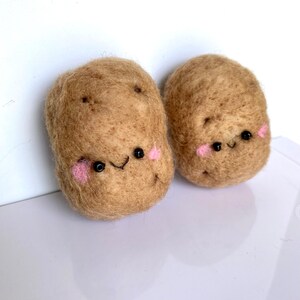 Kawaii Potato Fridge Magnet | Kitchen Magnet | Felt Potato | Veggie ...