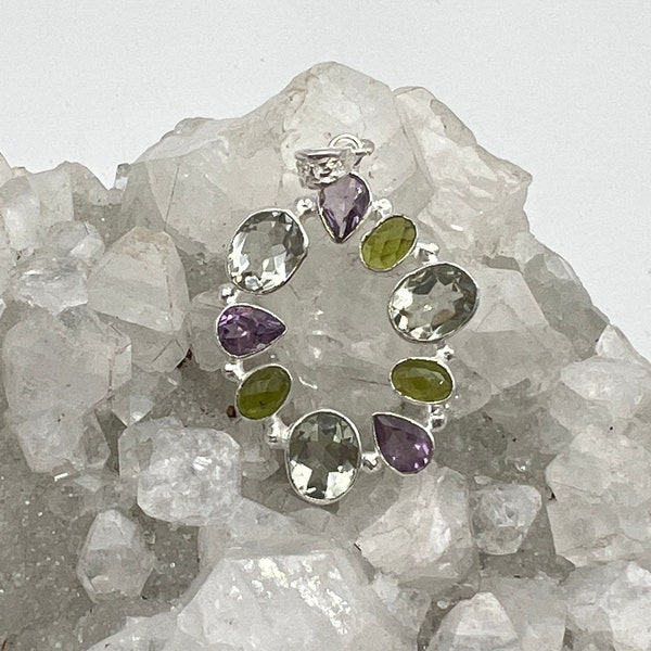 Amethyst and Peridot - Etsy