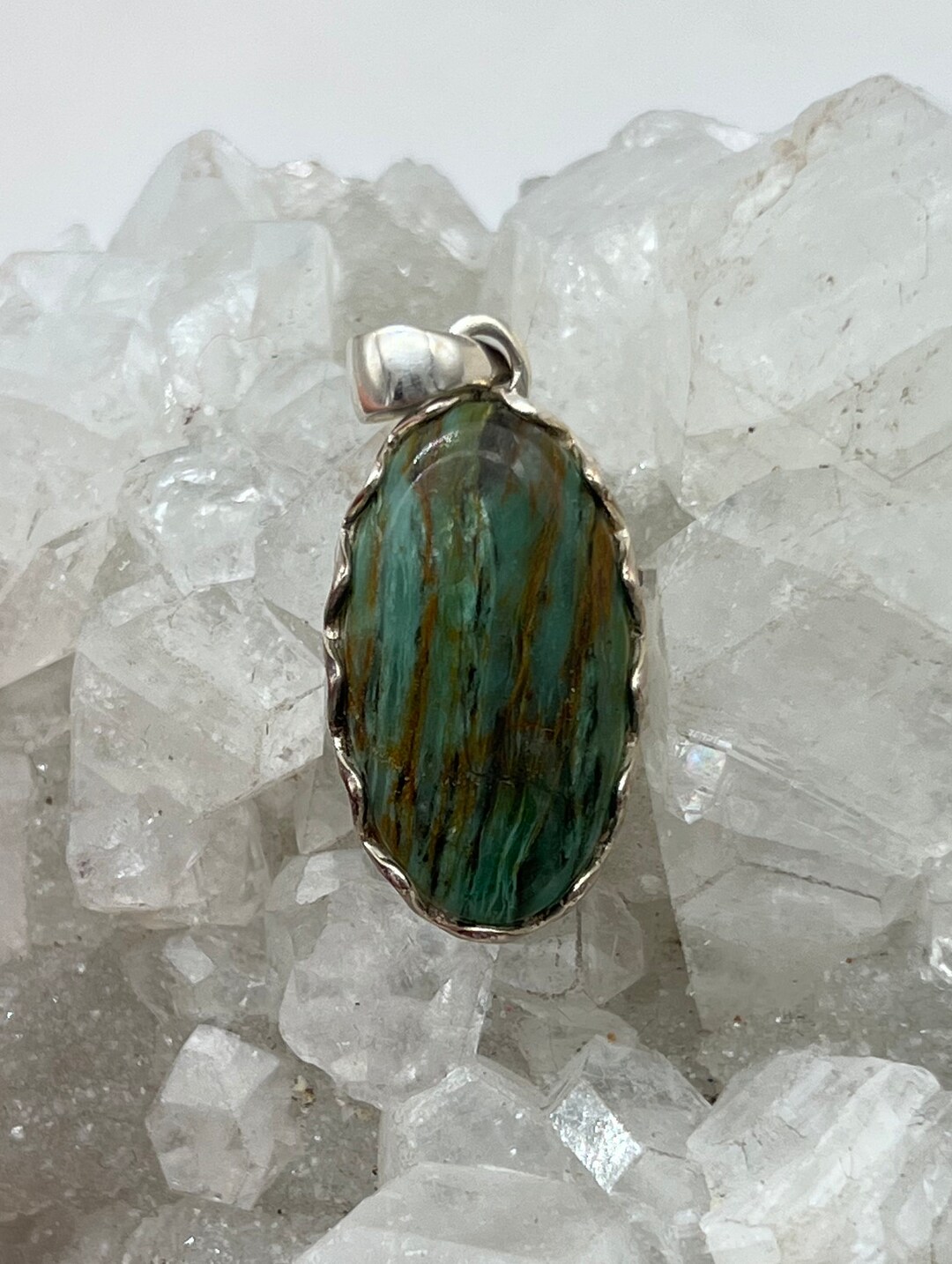 Amazing Larsonite Jasper Pendant - Etsy