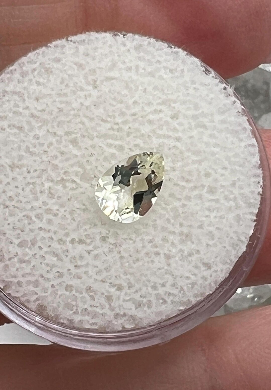 Natural Lemon Yellow Topaz Gemstone .80 CT - Etsy