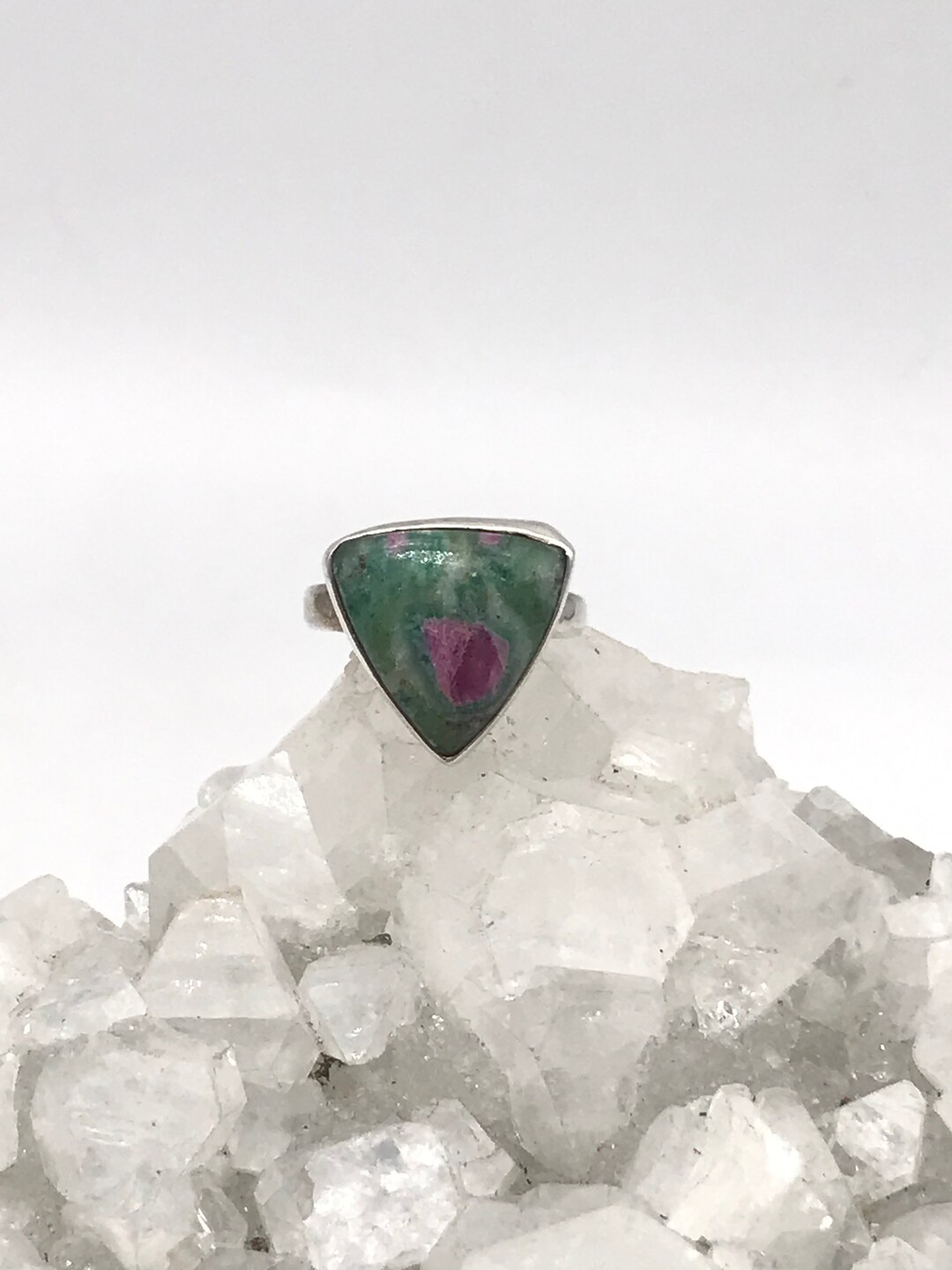 Ruby in Fuchsite Ring Size 7 - Etsy