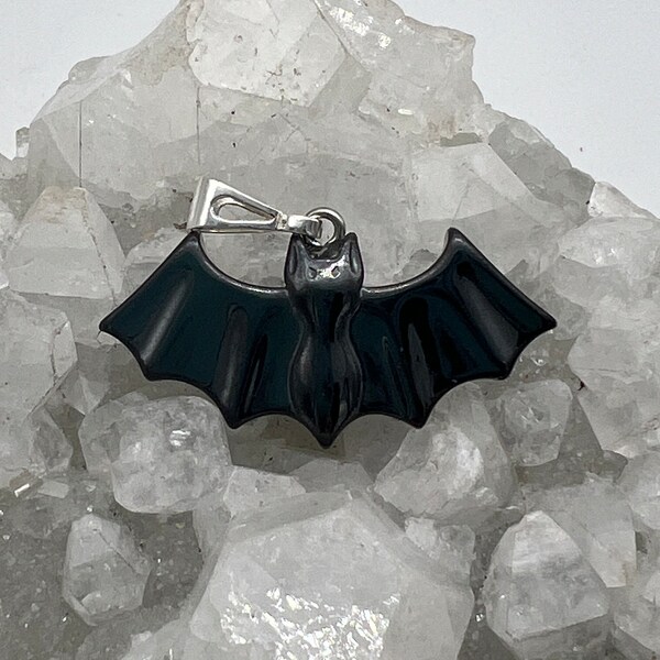 Bat Pendant - Etsy