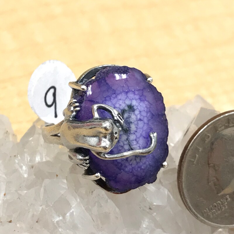 Purple Quartz Ring - Etsy