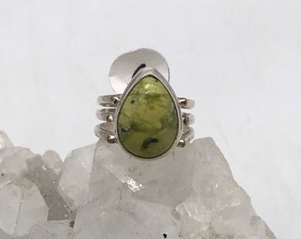 Lizardite Ring - Etsy