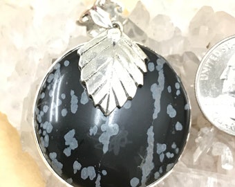 Chrysanthemum Jasper Pendant Snowflake Jasper Necklace - Etsy