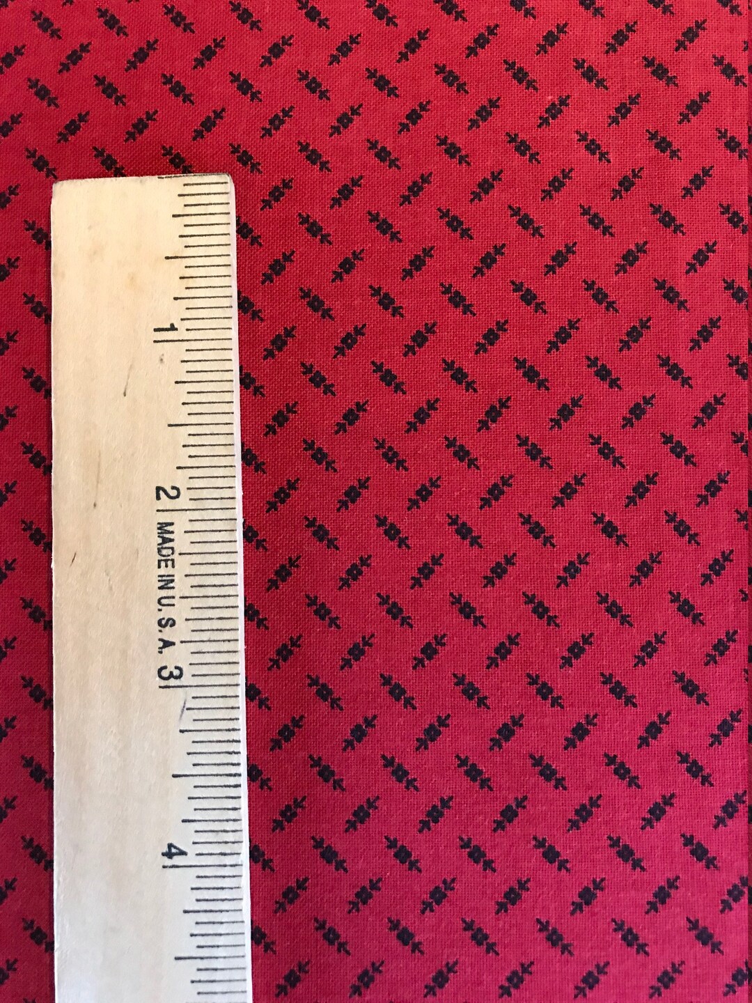 Small Black Design on Red Background, Tried & True by Bread and Butter ...