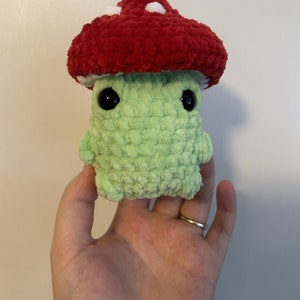 Froggy Mushroom Pop Crochet Pattern - Amigurumi Frog, Fidget Toy, PDF ...
