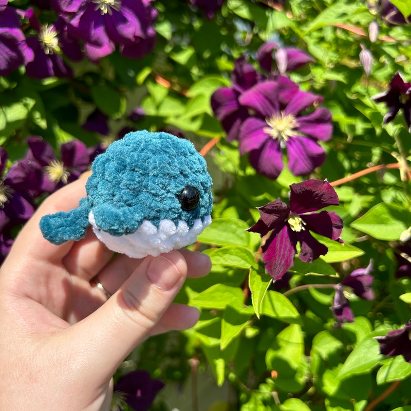 Whale Plush - Etsy
