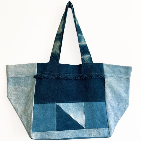 Indigo Dye Tote - Etsy