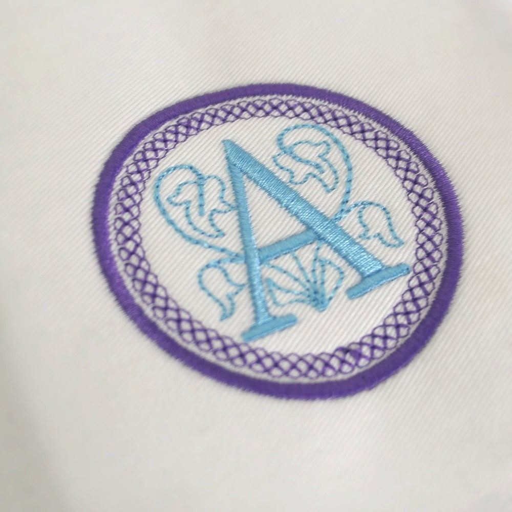 Single Letter Floral Monogram Embroidery Design- 26 Letters 3 Different ...