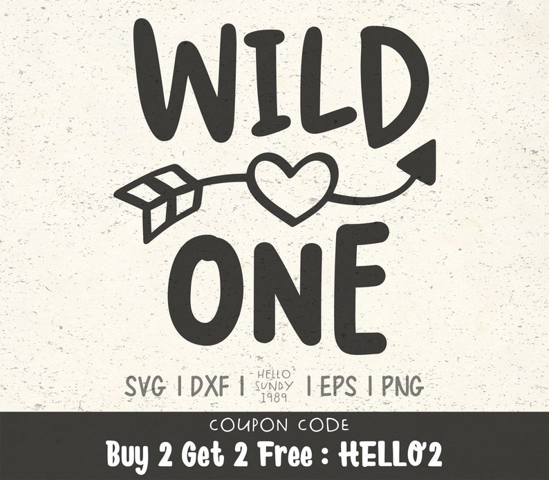 Wild One svg New Baby Newborn Baby Kids Clipart SVG Files | Etsy
