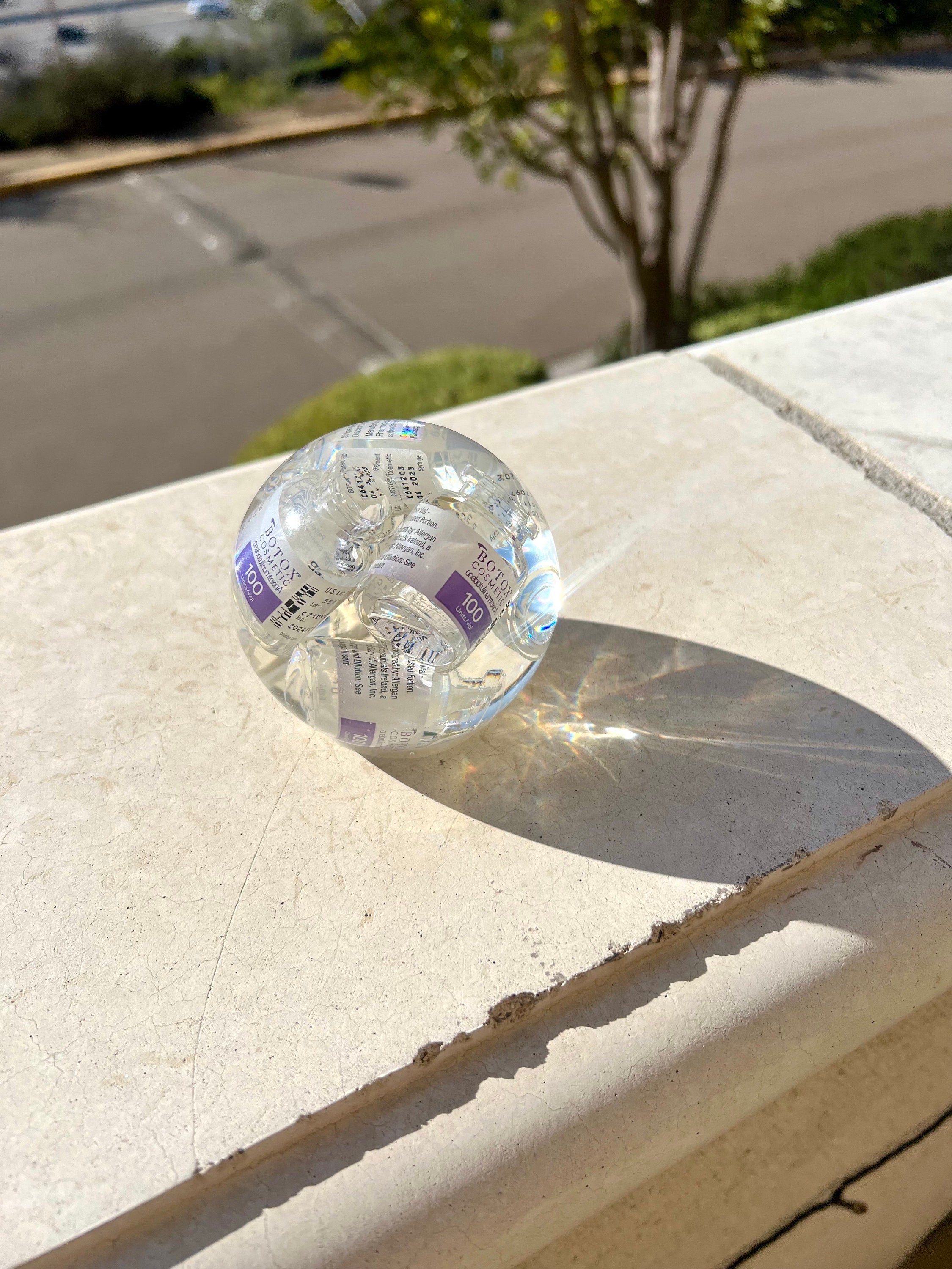 Botox Vials/bottles Sphere Paperweight, Medspa Office Decor, Nurse ...