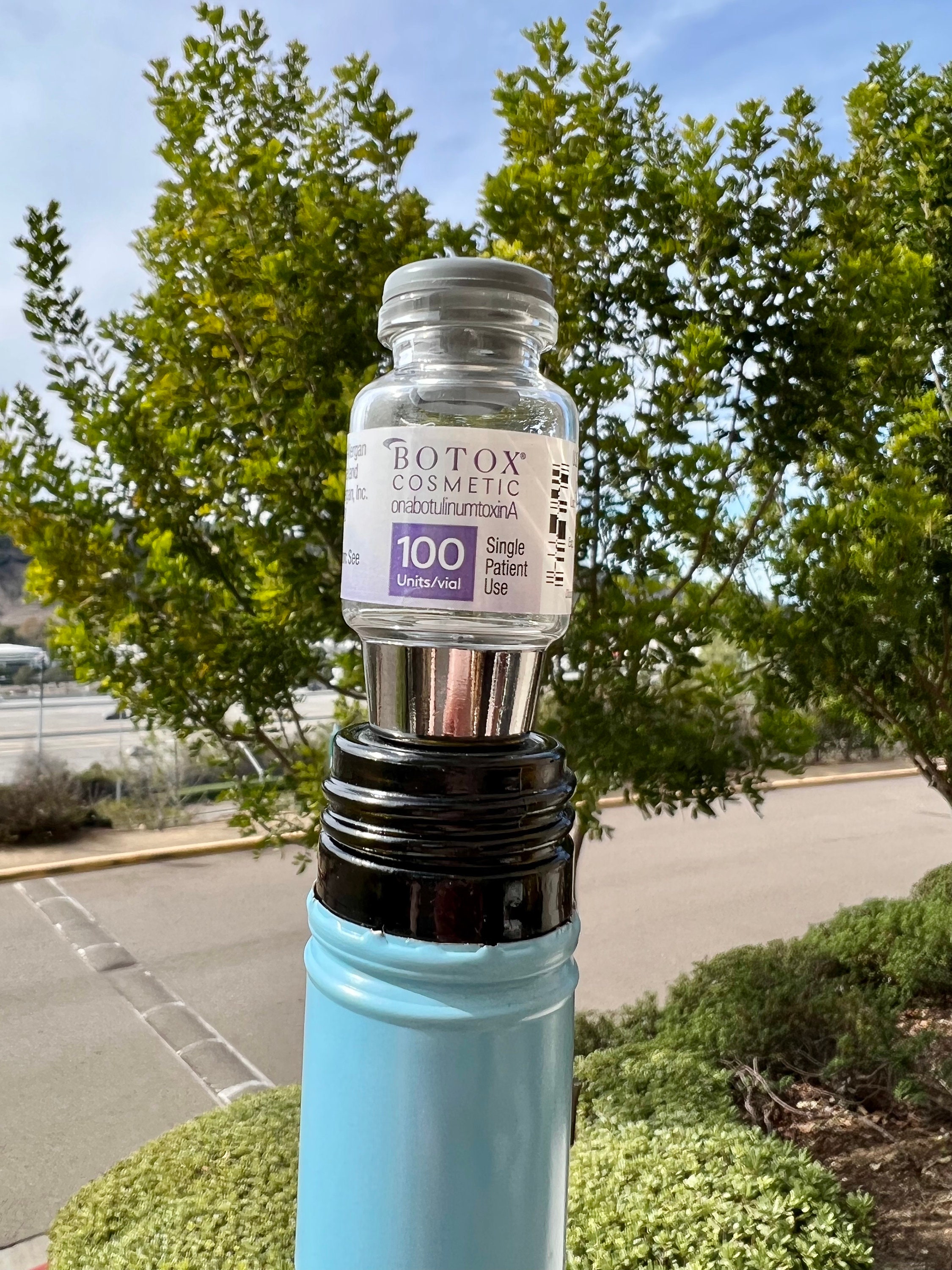 Botox Glass Vial/bottle Wine Stopper/topper, Medspa, Nurse/doctor Gift ...