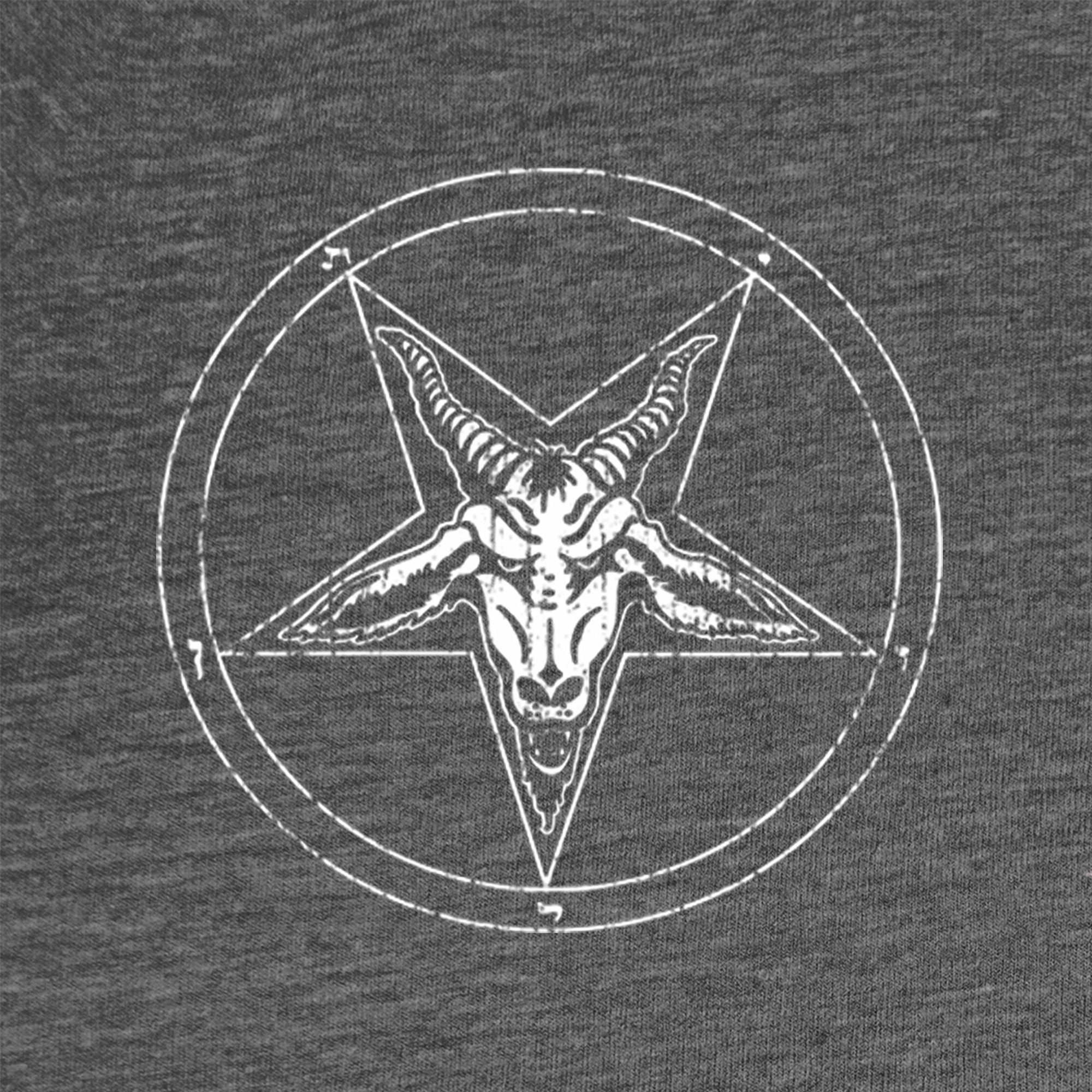 Pentagram Goat Symbol Creepy Occult Distressed Tarot Demon Devil - Etsy