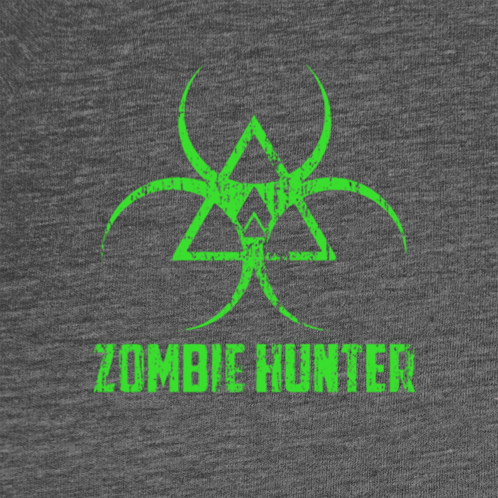 Zombie Hunter Bio Hazard Symbol Vintage Distressed Living Dead Walking ...