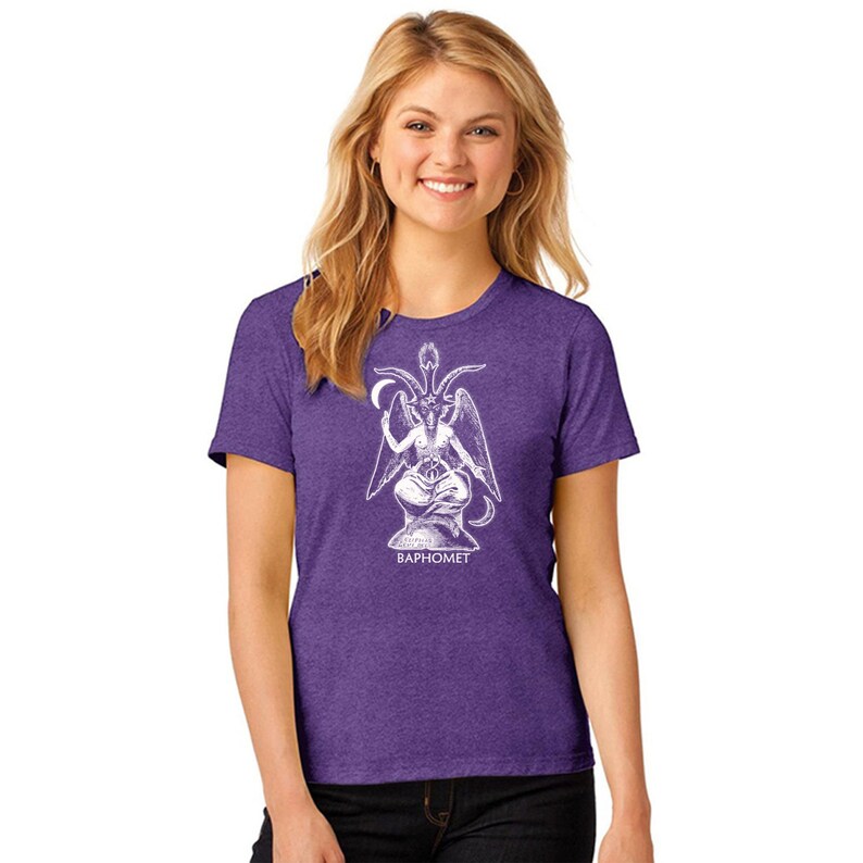 Baphomet Símbolo religioso oculto de las mujeres Cabra sabática - Etsy ...