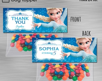 Toppers & Bags Only Olaf From Frozen Party Favor Toppers and Bags Only ...