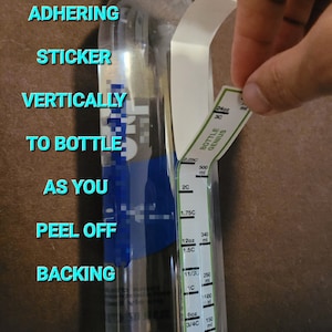 Bottle Genius-ultralight Water Measuring Tool for Dehydrated Meals ...