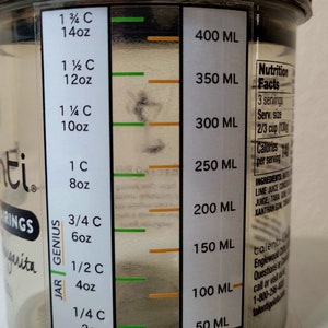 JAR Genius-ultralight Water Measuring Tool for Cold Soaking Dehydrated ...
