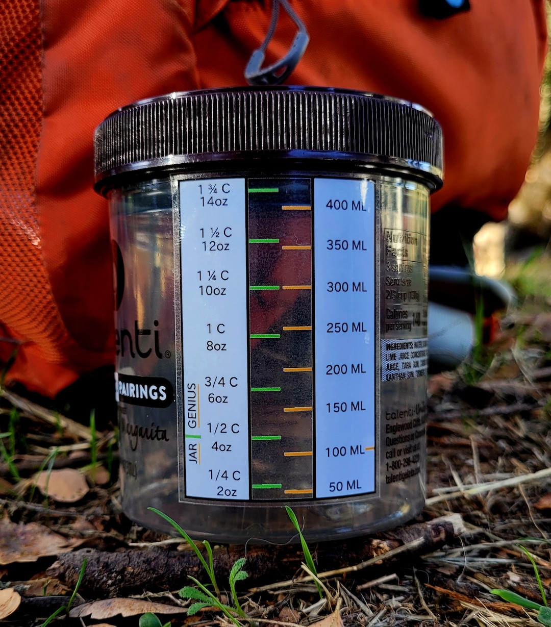 JAR Genius-ultralight Water Measuring Tool for Cold Soaking Dehydrated ...